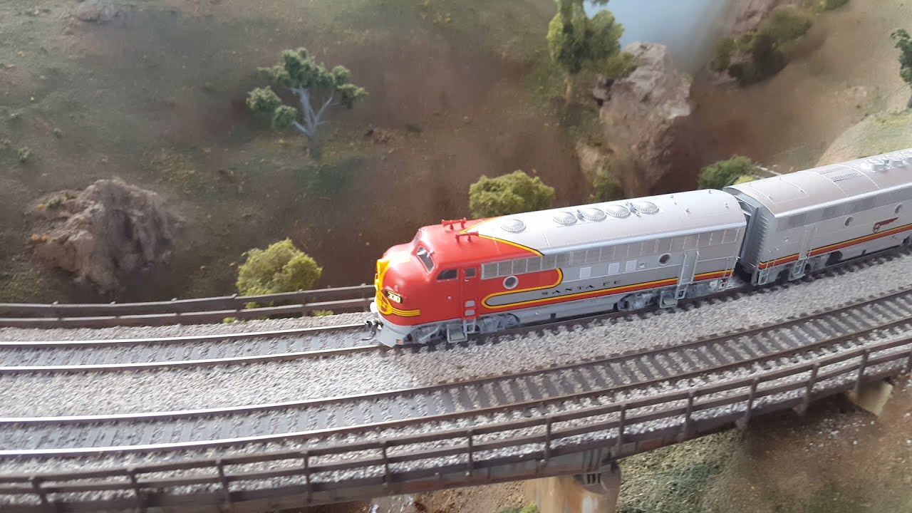2018 07 14 Union Station Model Trains 4K - YouTube