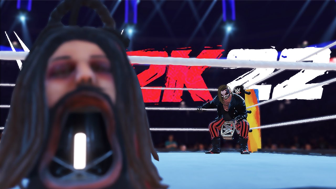 WWE 2K22: The Fiend Hidden Championship Entrance (Better Lighting) w ...