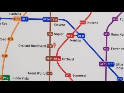 Now Open! Orchard Boulevard MRT Station in Thomson-East Coast Line (TEL ...