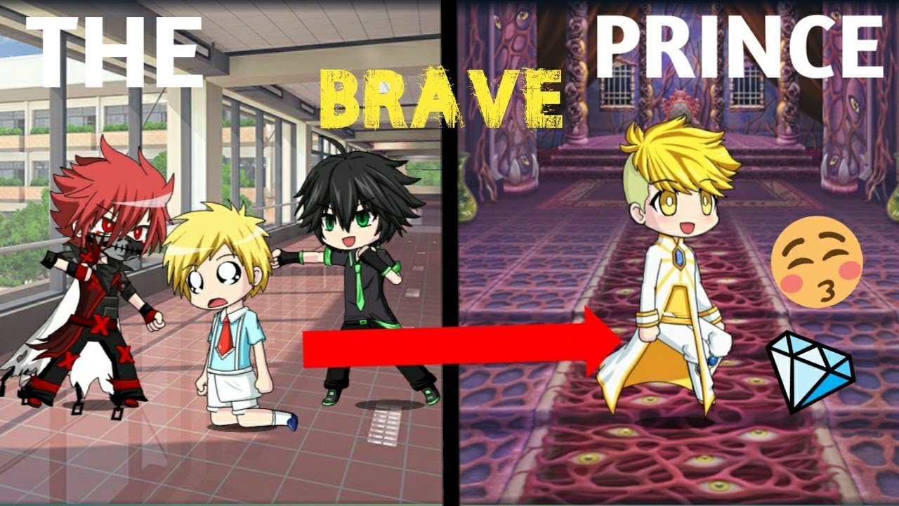 The Bullied Nerd is the Prince? | The Brave Prince - Part 1 | Gacha ...