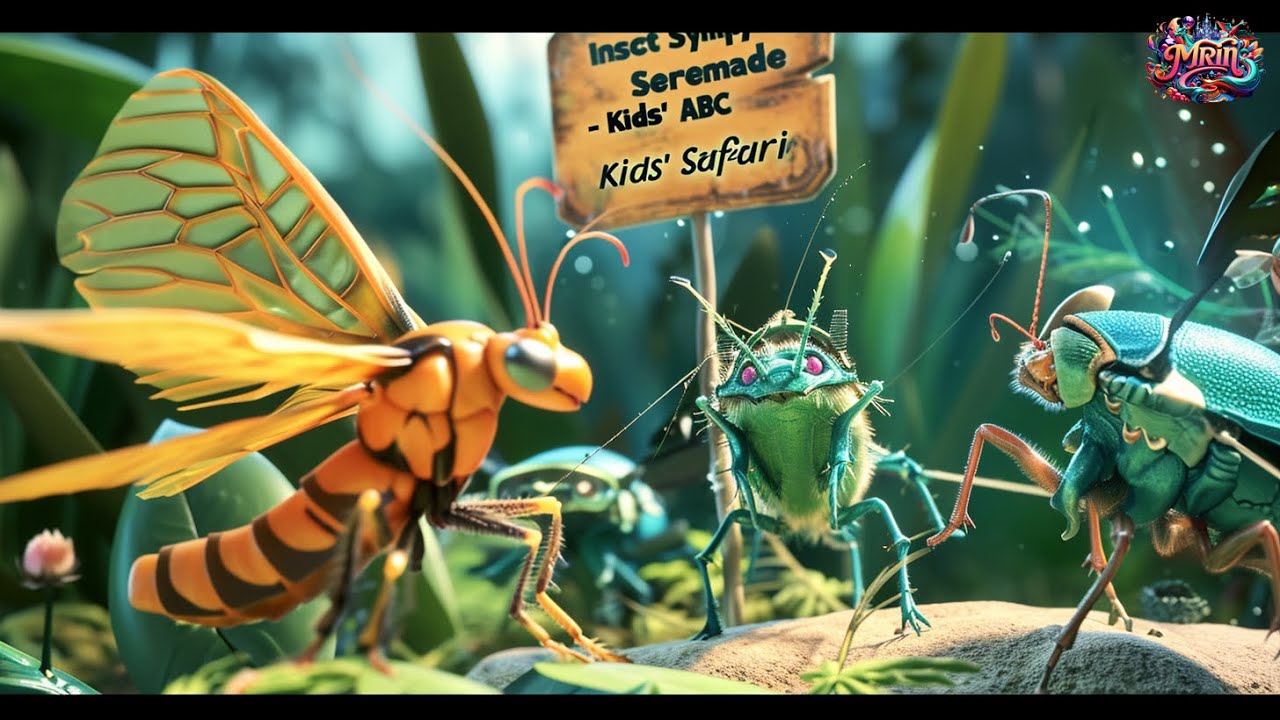 Insect Symphony Serenade - Kids' ABC Song Safari - YouTube