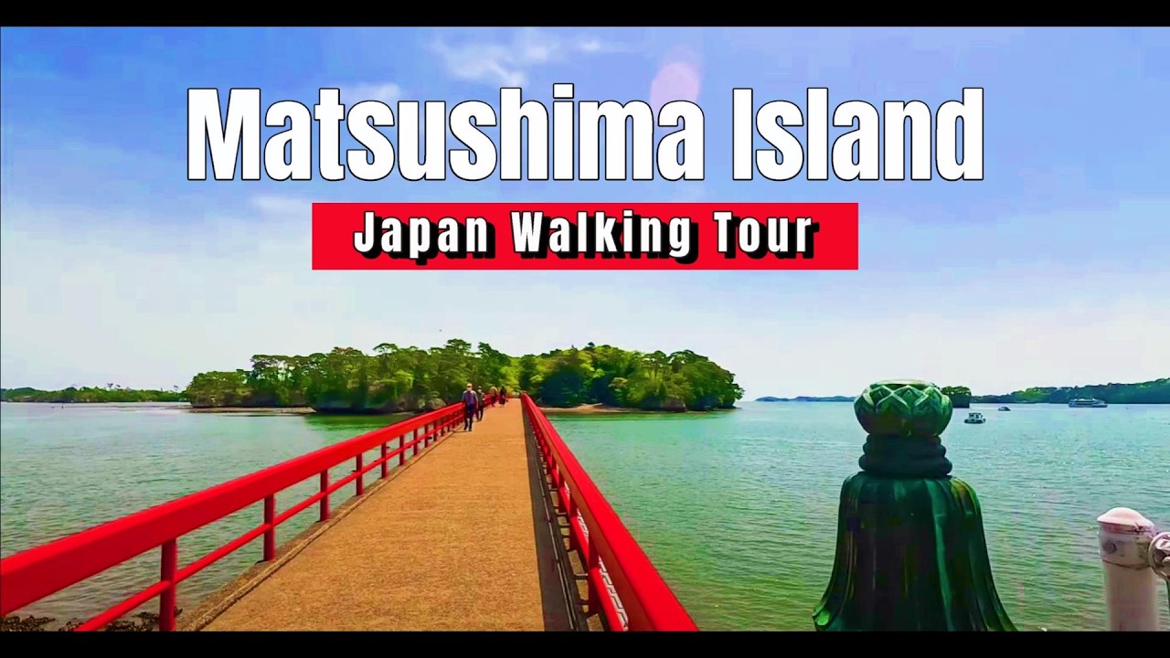 Sendai Mastushima Bay Walking Tour -4K JAPAN- Japan's Three Great Views ...