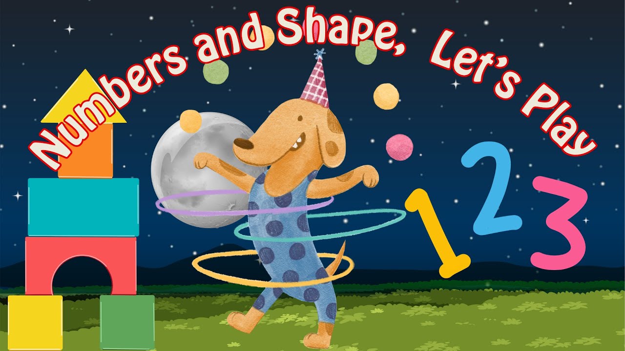 Numbers and Shapes - Let’s Play! | Learn Counting & Shapes with Fun ...
