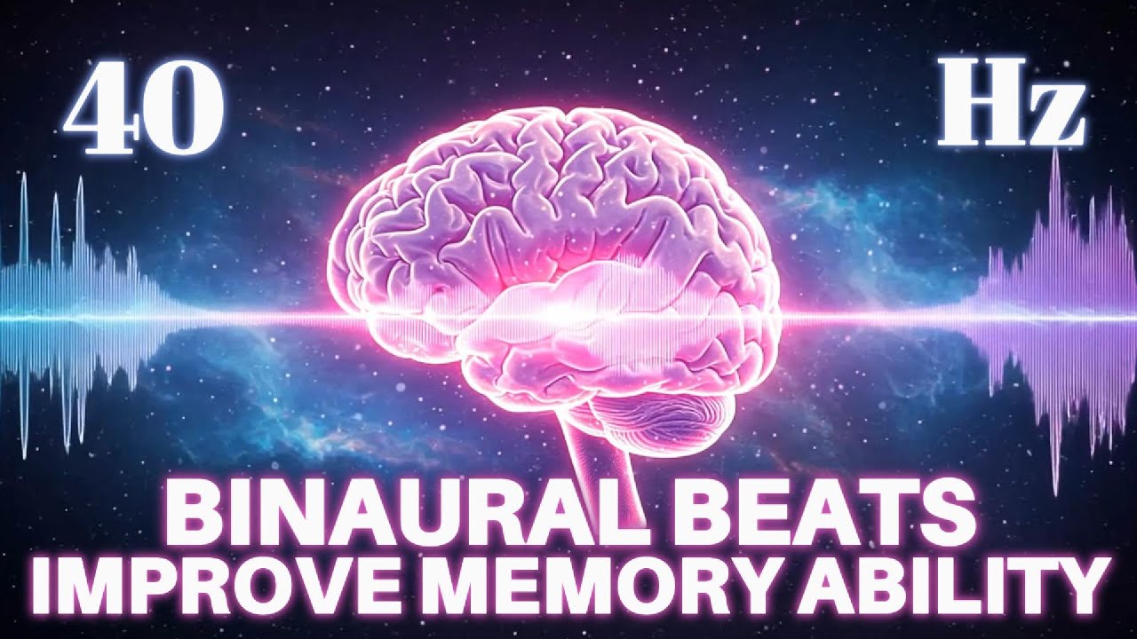 Peak Brain Performance with 40Hz Frequency | Binaural Beats for Deep ...