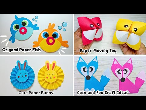 Easy Cute and Fun Craft Ideas for Beginners || Paper Craft tutorial ...