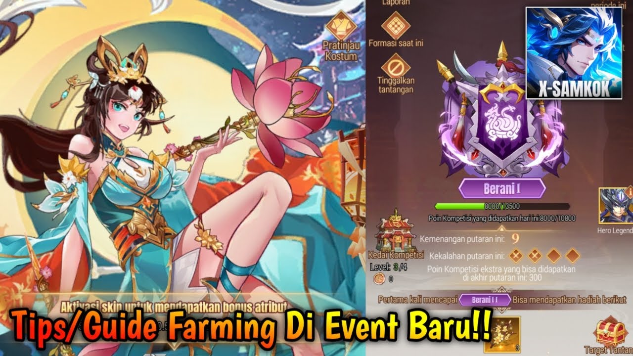 New Update Event | yuk sharing!! - X Samkok Gameplay - YouTube