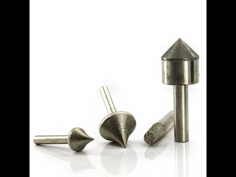 diamond cbn coated mounted points-forturetools - YouTube