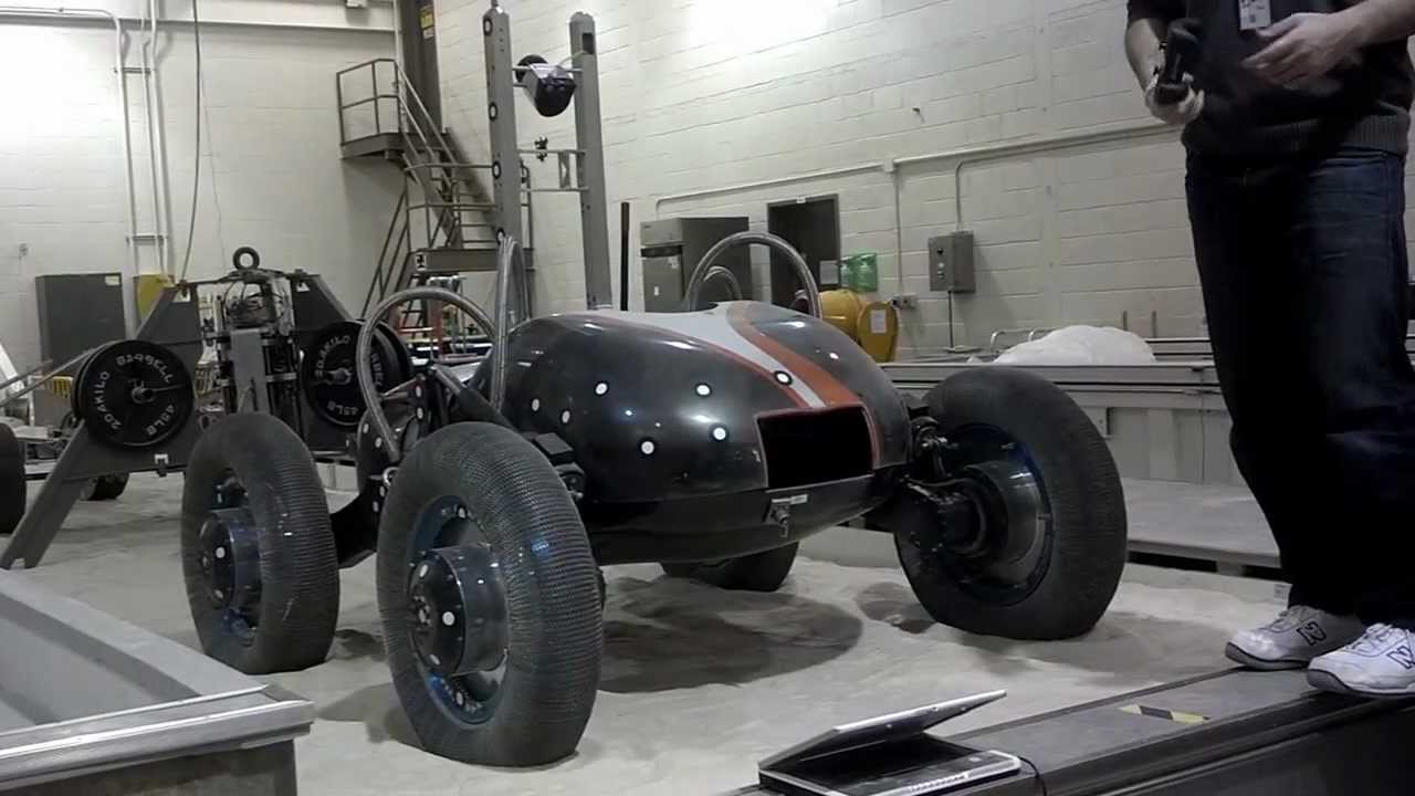 Scarab Rover at NASA's Glenn Research Center - YouTube