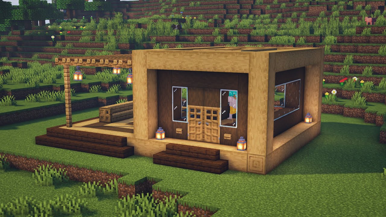 Minecraft | how to build survival starter house (How to Build) | CODE ...