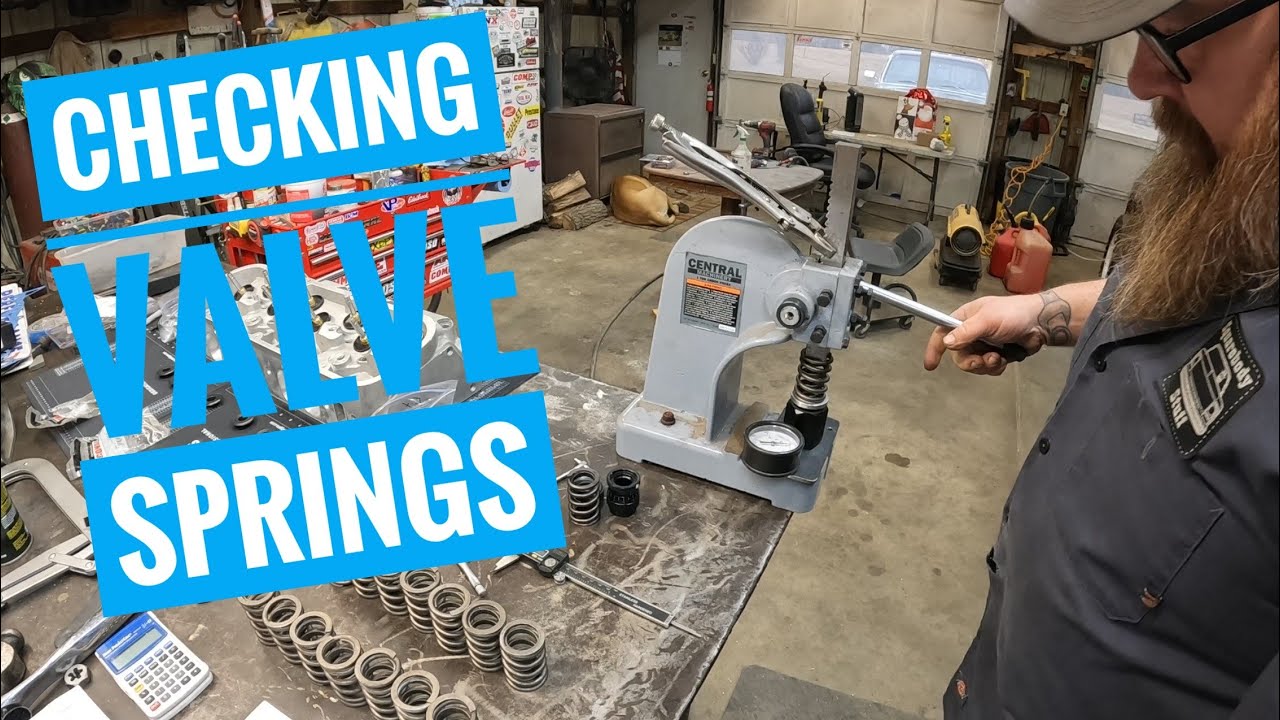 Checking valve spring installed height and spring pressure on my 460ci ...