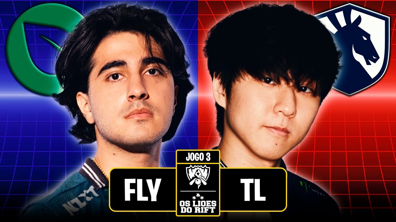 FLY QUEST x TEAM LIQUID - JOGO 3 | WORLDS 2024: ÚLTIMO DIA DE FASE ...