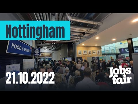 Nottingham Jobs Fair - 21/10/2022 - YouTube