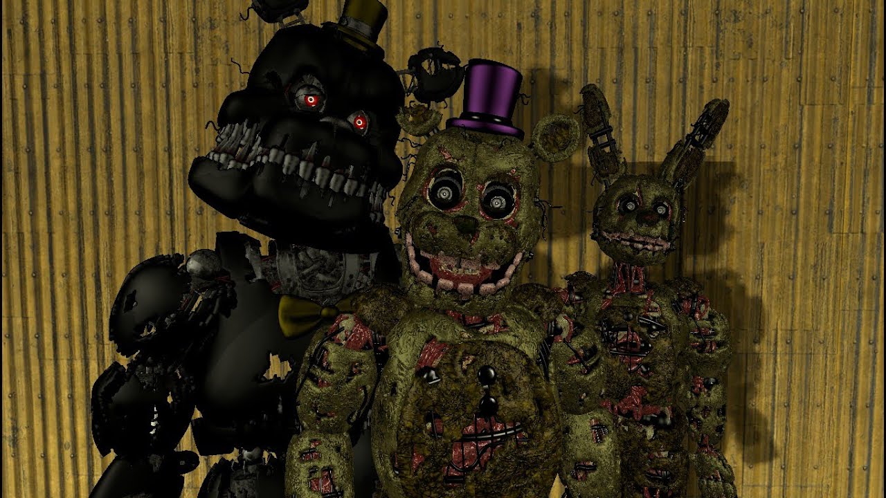 Gmod FNAF | FredTrap Meets SpringTrap! - YouTube