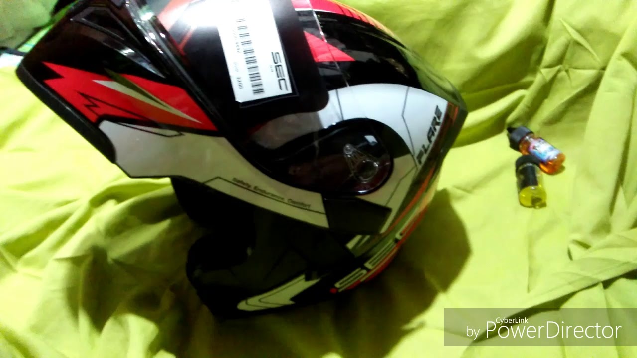 SEC modular helmet review - YouTube