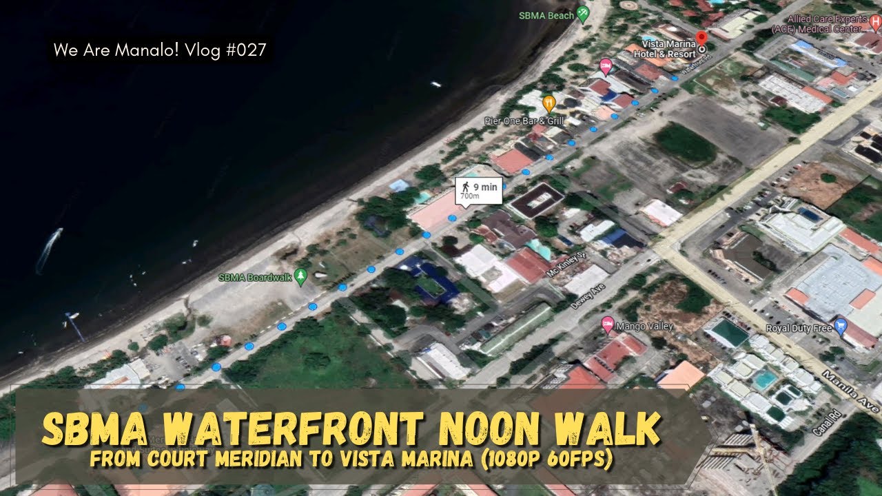 SBMA Waterfront Road Walk 1080p (60fps) - YouTube