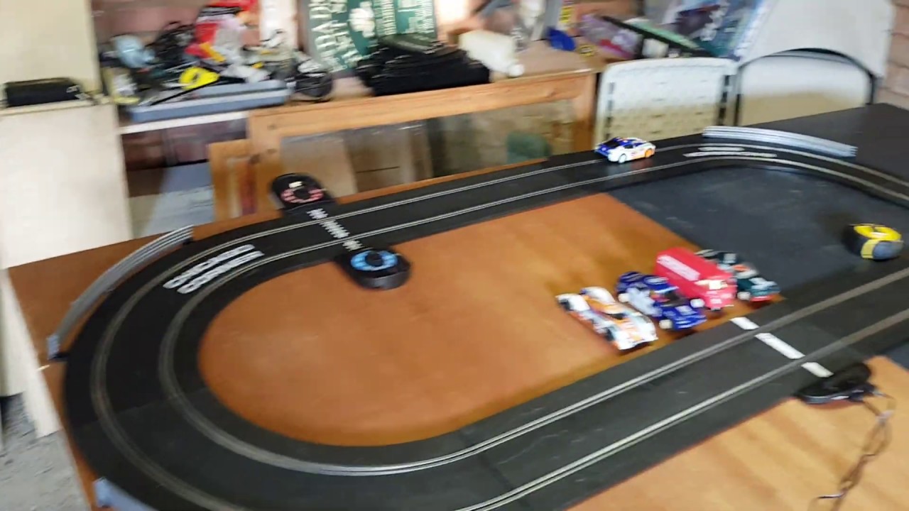 Track #9 - Elevated Spirals on your Scalextric Slot Car Track - YouTube