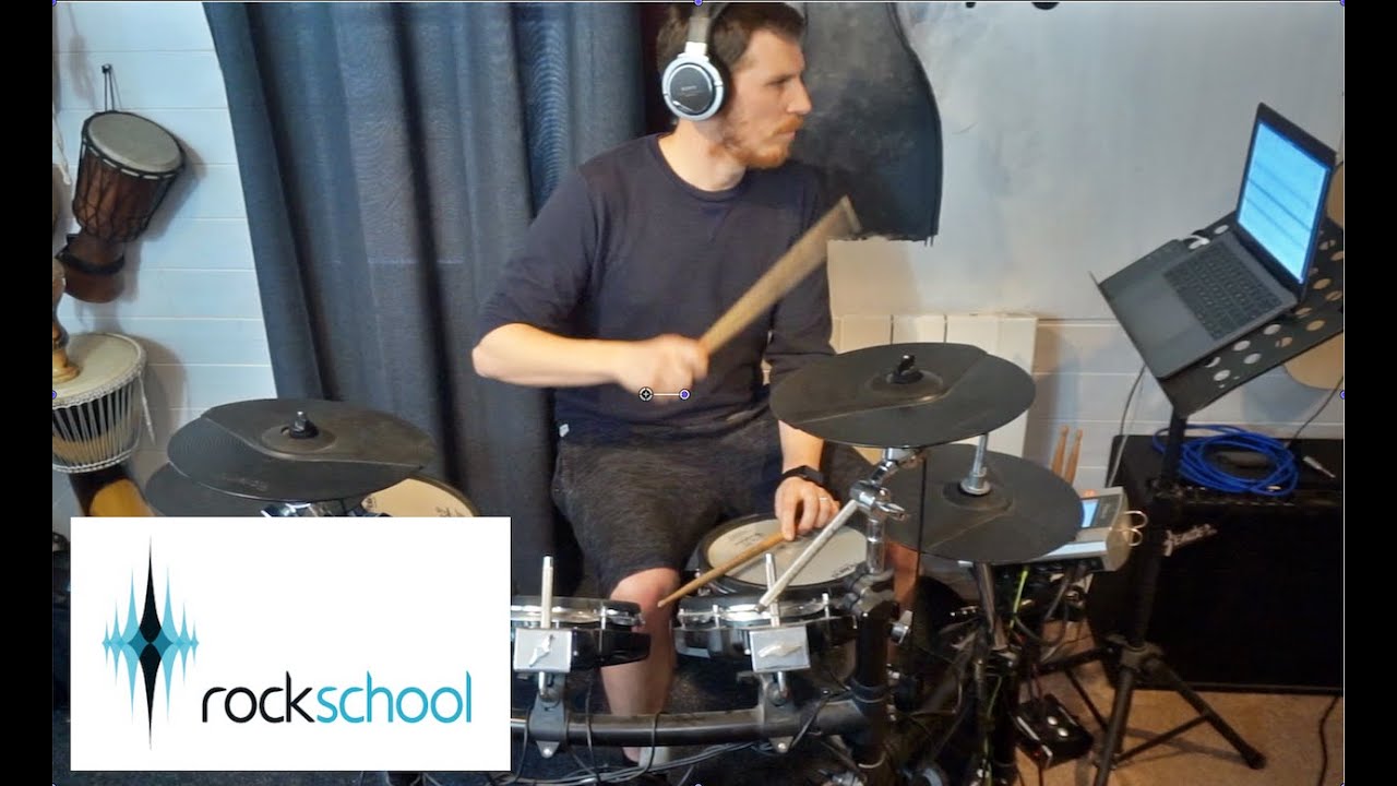 Rasta Monkey Rockschool Grade 3 Drums - YouTube