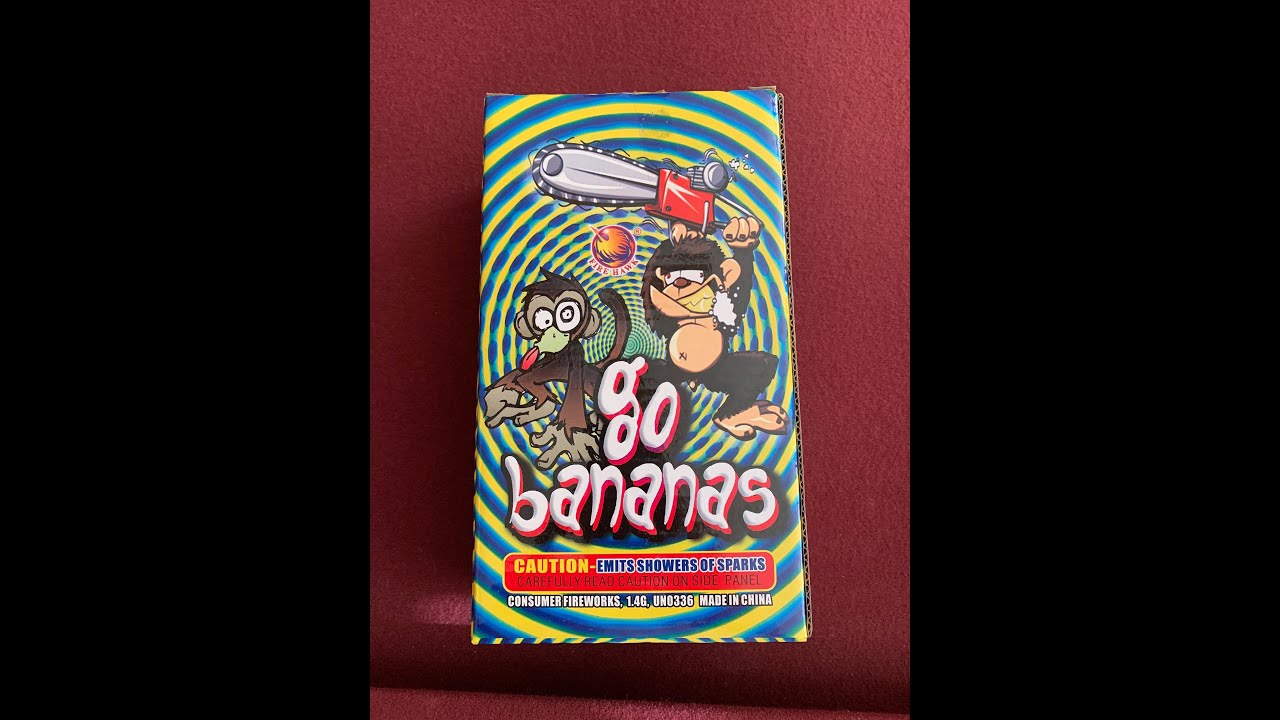 Go Bananas by Firehawk Fireworks - YouTube