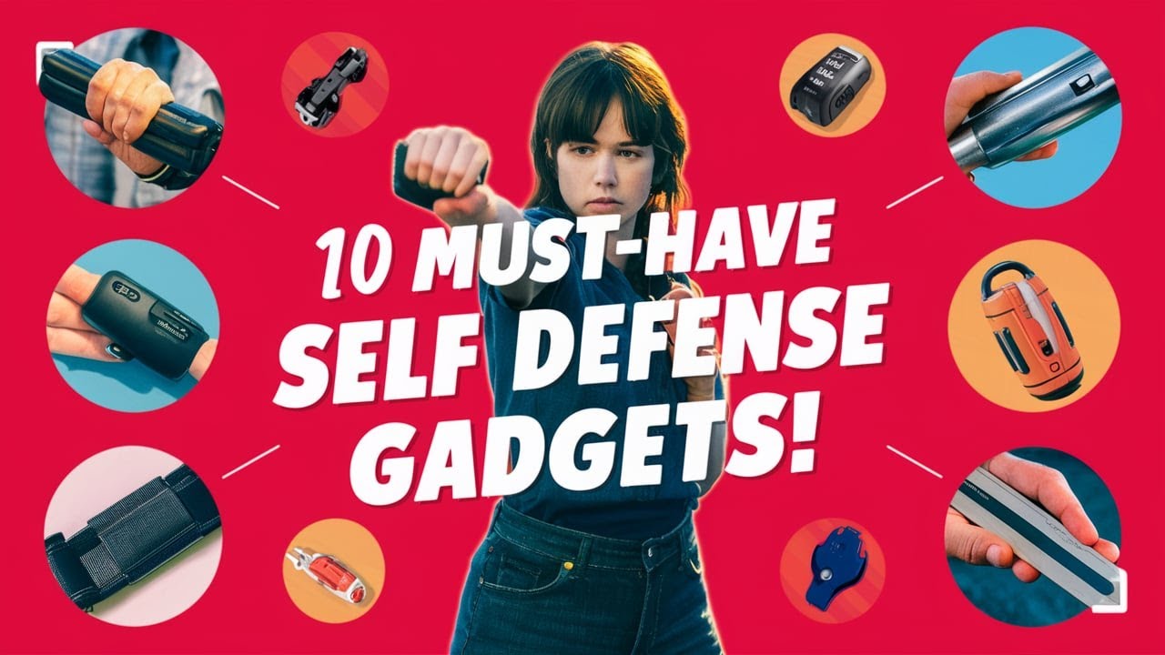 10 CRAZY Self Defense Gadgets You NEED on Amazon Now! - YouTube