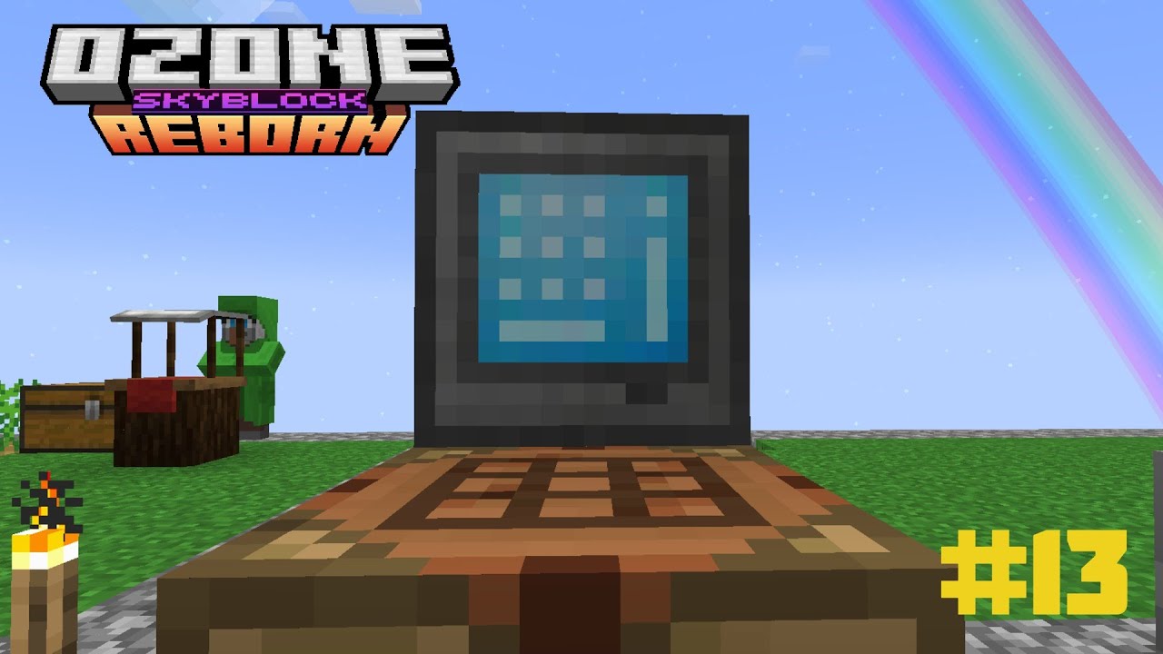 Basic Refined Storage System using Storage Drawers | Ozone Skyblock ...