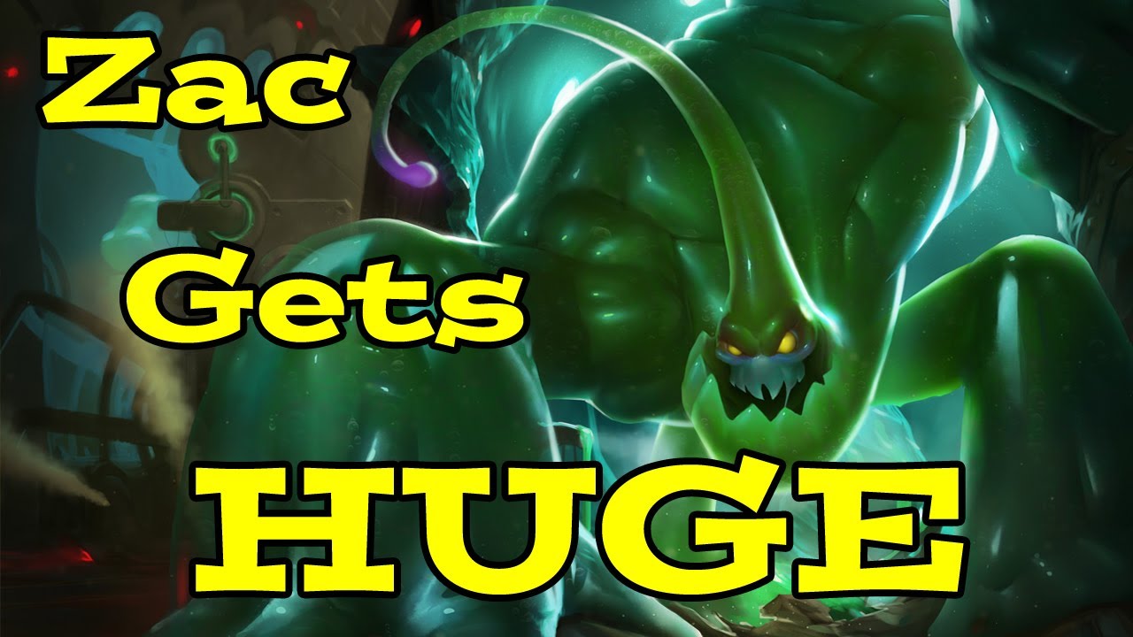 LoL: ENORMOUS ZAC WITH FULL WARMOGS AND LULU ULT - YouTube