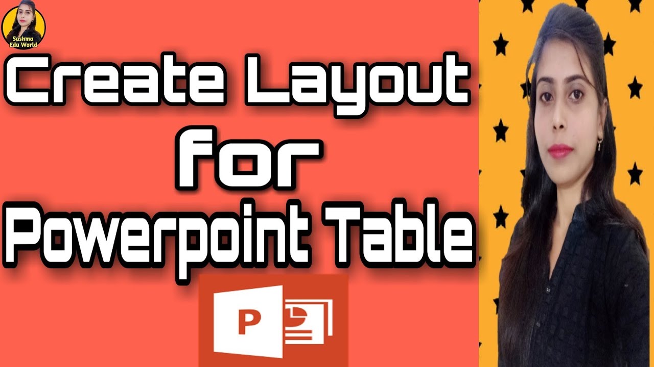 How to create Layout for Powerpoint Table in Hindi | Powerpoint Layout ...