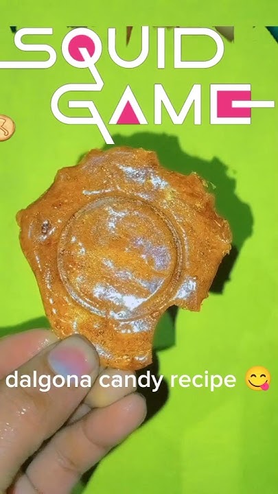 Dalgona candy recipe #squidgame #squidgame2 #dalgonacoffee #dalgonacandychallenge #honeycomb # ...