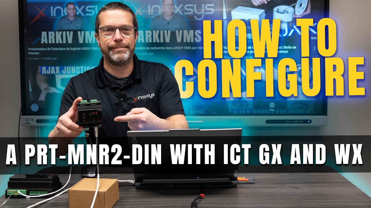 How to Configure a PRT-MNR2-DIN with ICT Protege GX and WX - YouTube