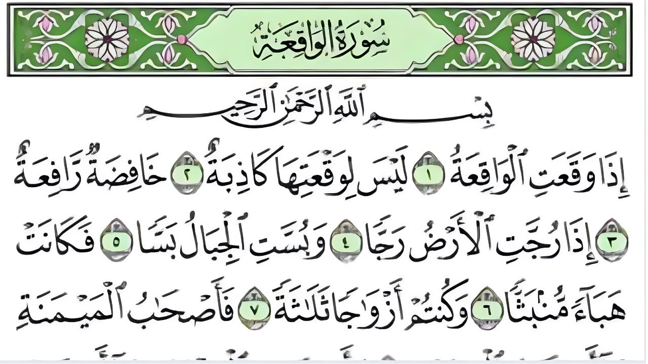 Surah Al-Waqia | Ep - 0001 By Qari Abu Ubayda | 56سورۃ الواقعہ ...
