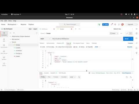 10. multiple create data with express js orm sequelize - YouTube