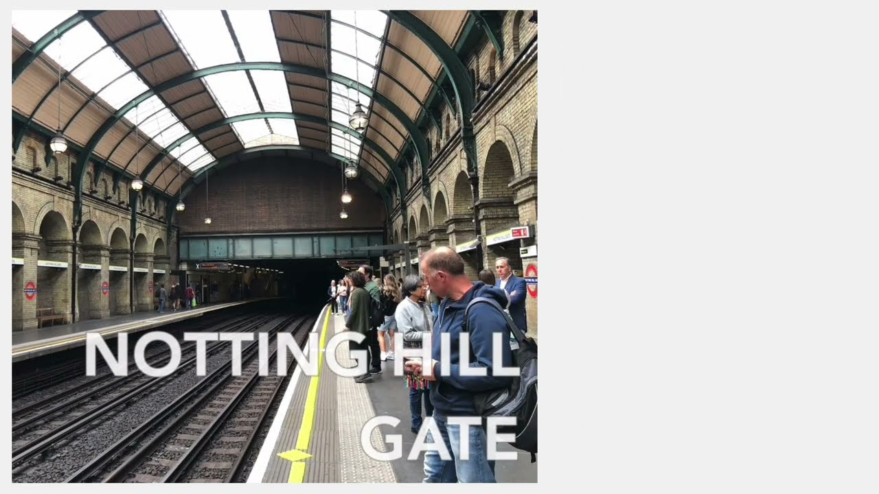 Notting Hill Gate Underground Station (London, England 2022) - YouTube
