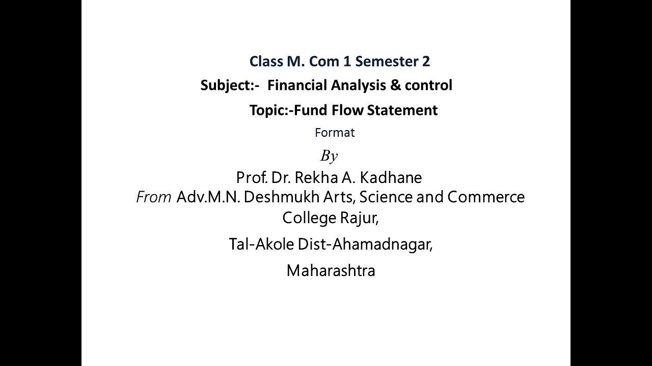 Fund Flow Statement Format Subject Financial Analysis Control M Com fund-flow-statement-format-subject-financial-analysis-control-m-com