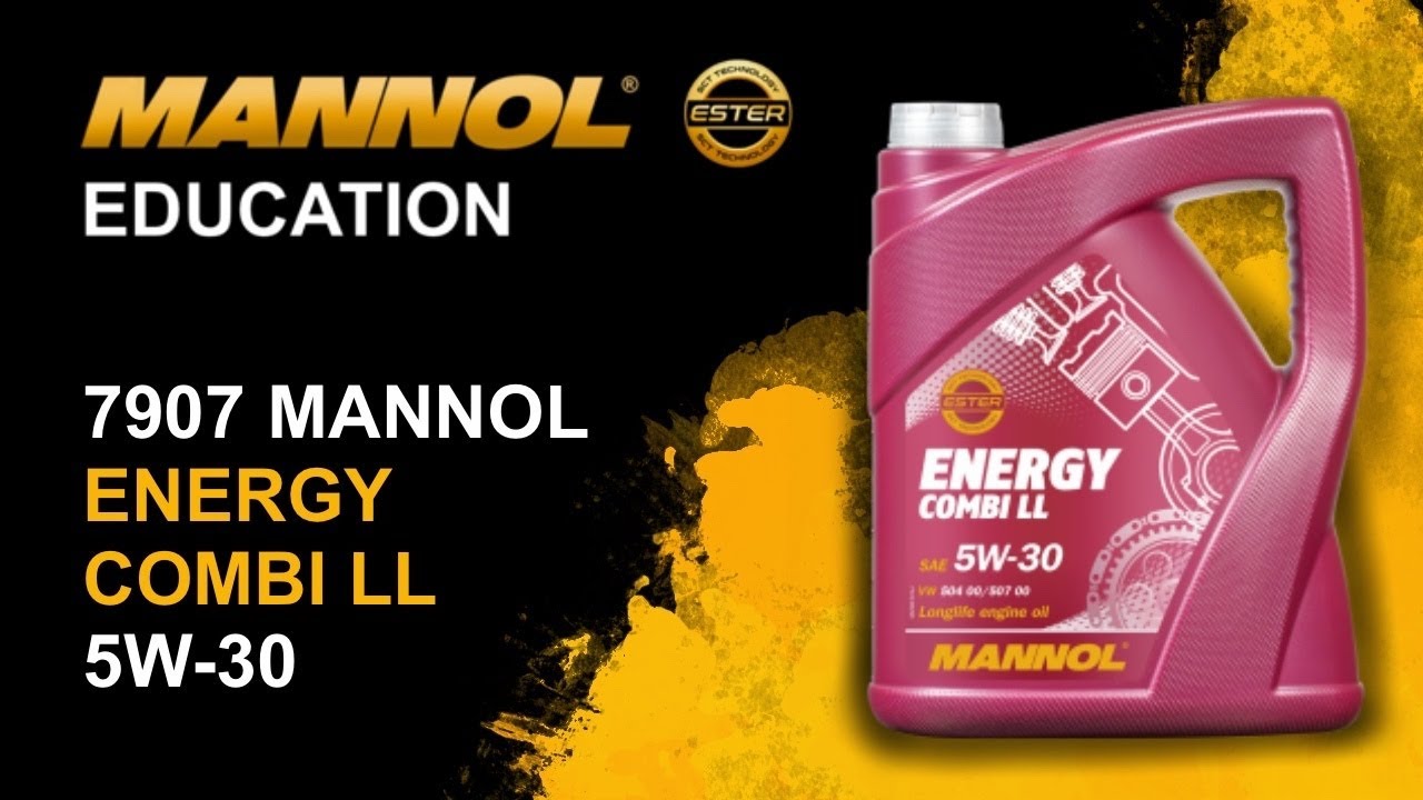 MN 7907 MANNOL Energy Combi LL 5W-30 - YouTube