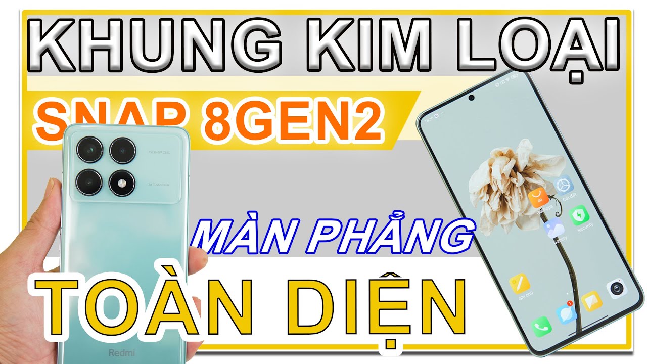 Đánh giá chi tiết Redmi K70: SNAP 8GEN2, KHUNG KL, MÀN PHẲNG, TOÀN DIỆN NHẤT !!! - YouTube