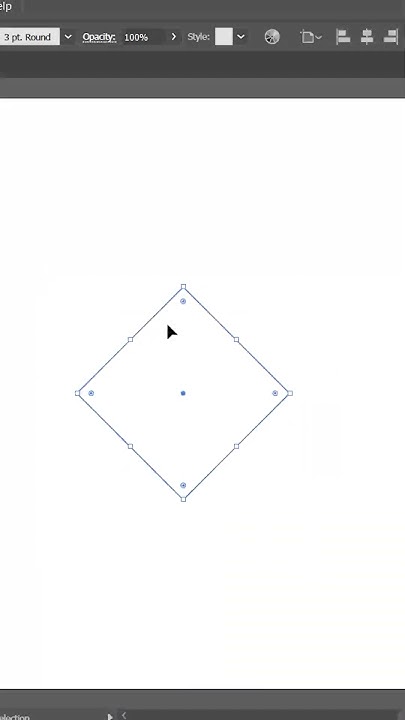 How to reset the bounding box of a shape after rotation. #adobeillustrator #illustratortricks ...