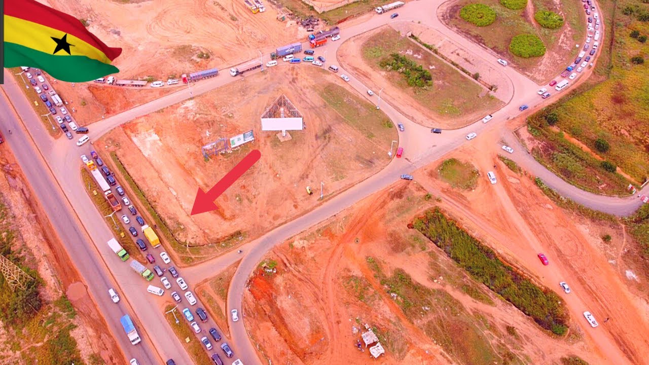 Construction on the most busy road in Tema Ghana 🇬🇭 - YouTube