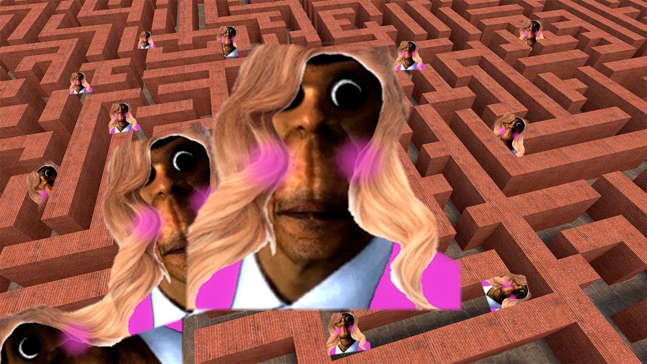 Obunga Nextbots Maze - YouTube