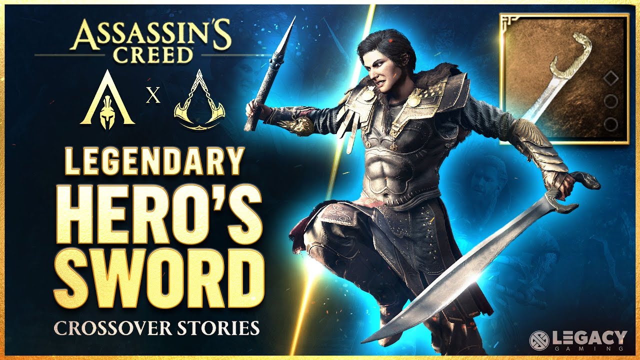 Legendary Hero's Sword In Assassin's Creed Valhalla | FREE Crossover ...