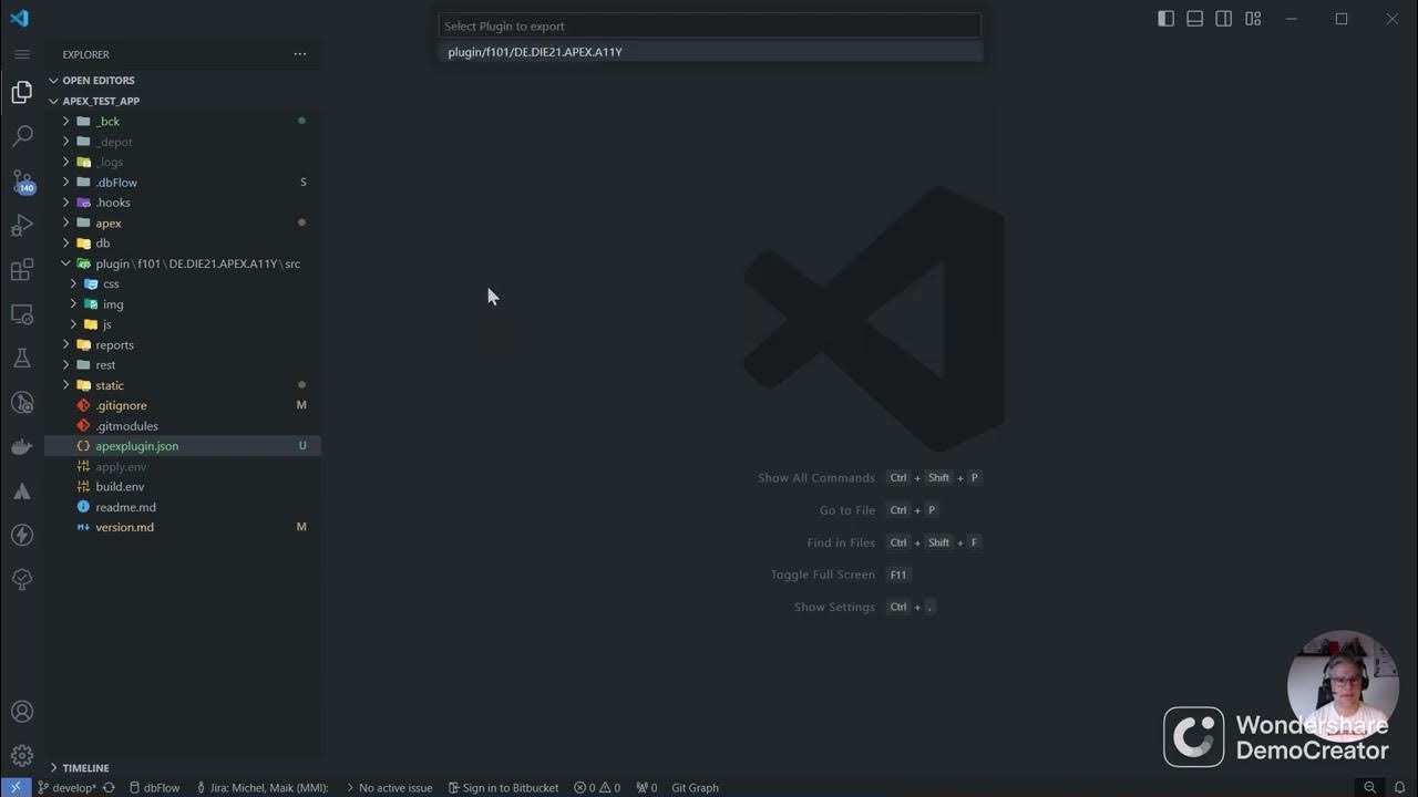 dbFlux now finally supports APEX plugins - YouTube