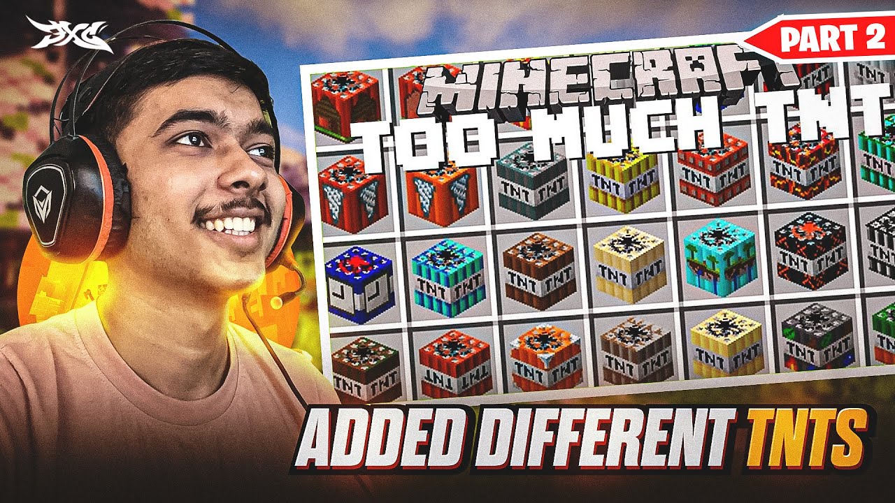 Minecraft, but there are 50 types of TNT | Part - 2 #minecraft - YouTube