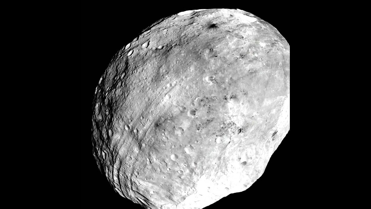 In Depth 4 Vesta Nasa Solar System Exploration The Structure Of The