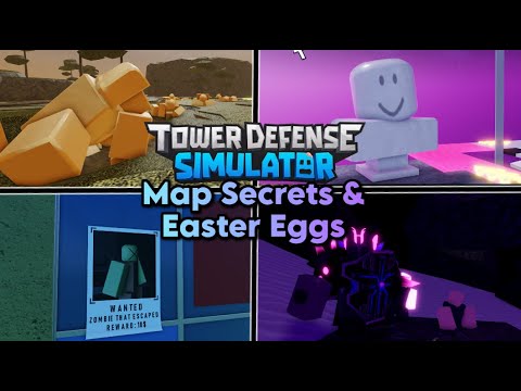 TDS Map Secrets & Easter Eggs | Tower Defense Simulator - YouTube
