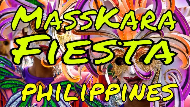 Fiesta in the Philippines MassKara festival Mask - YouTube