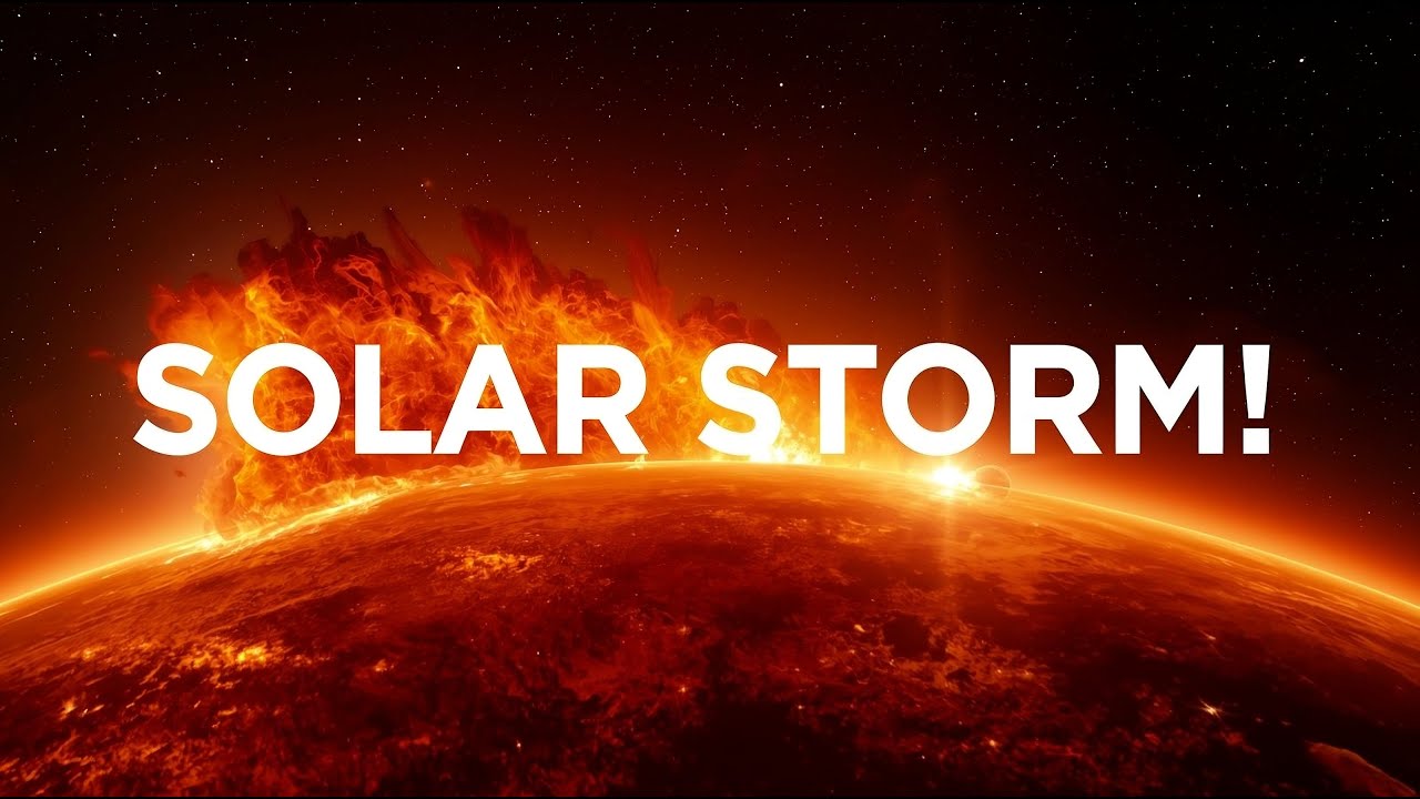 What Happens When a Solar Storm Hits the Sun? - YouTube