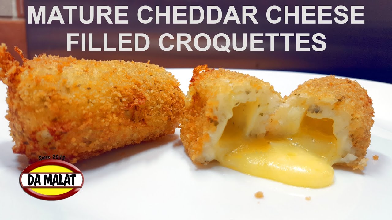 Mature Cheddar Cheese Filled Croquettes | Amazing flavour and so easy ...
