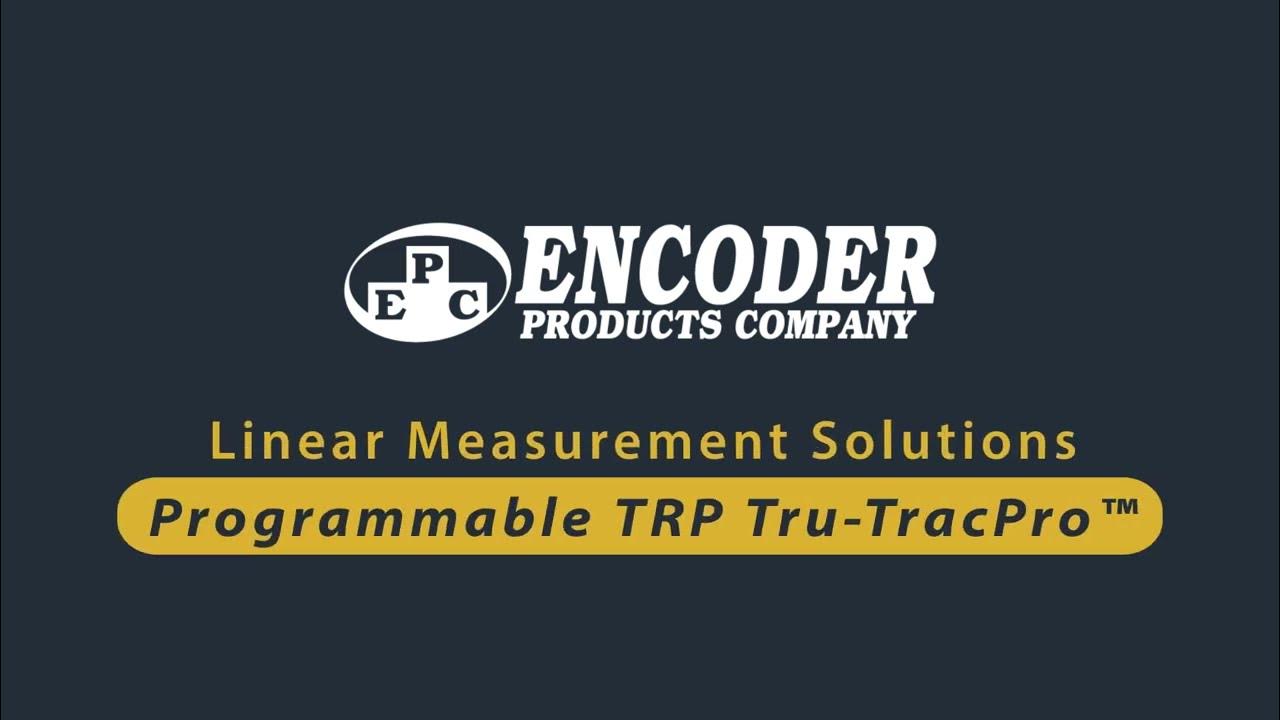TRP Tru-TracPro™ Programmable Linear Measurement Encoder - YouTube