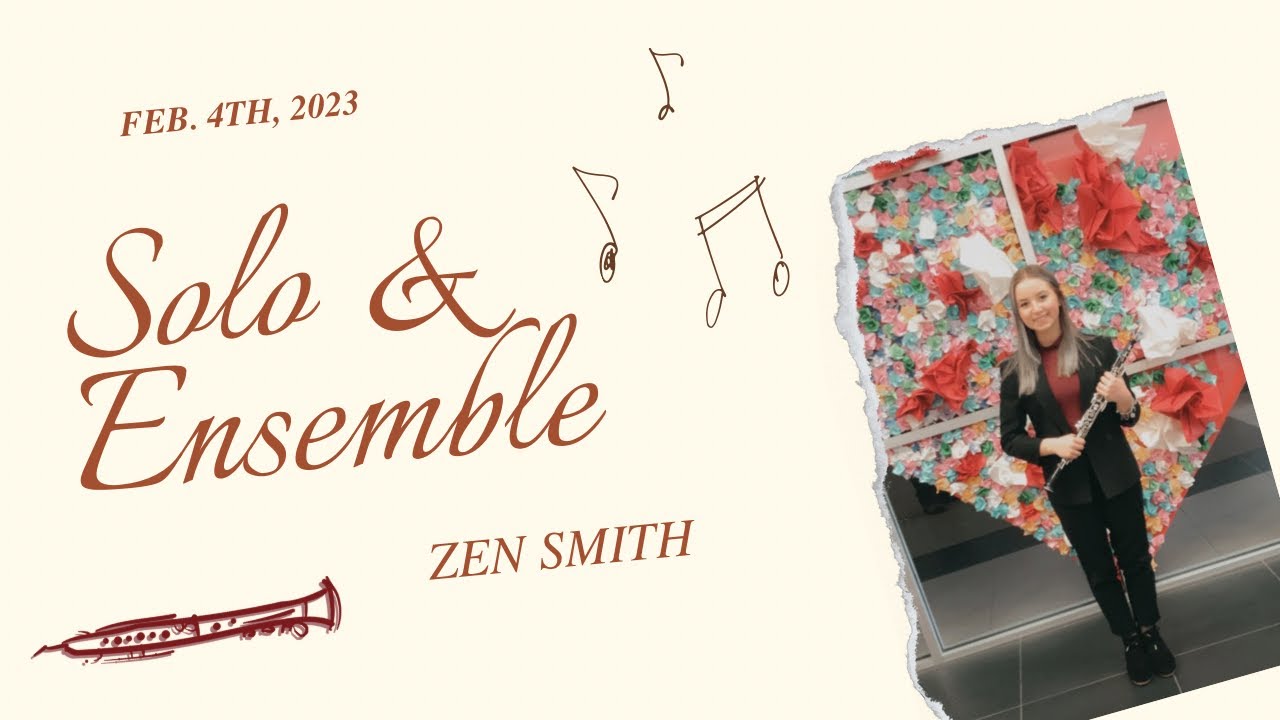 Zen Smith - Solo & Ensemble 2/4/23 - YouTube