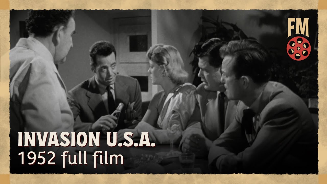Invasion U.S.A (1952) | Full Drama War Film Film | Gerald Mohr | Peggie ...