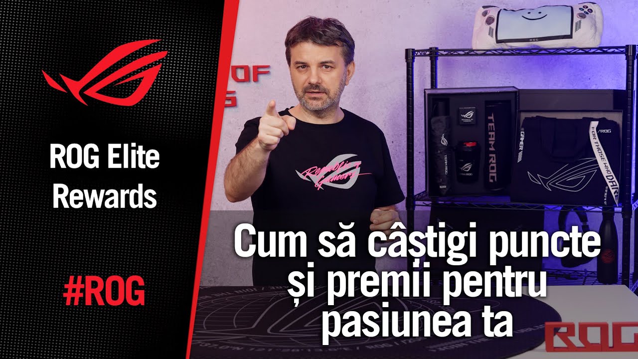 ROG Elite Rewards: Află cum să câștigi puncte și premii pentru pasiunea ...