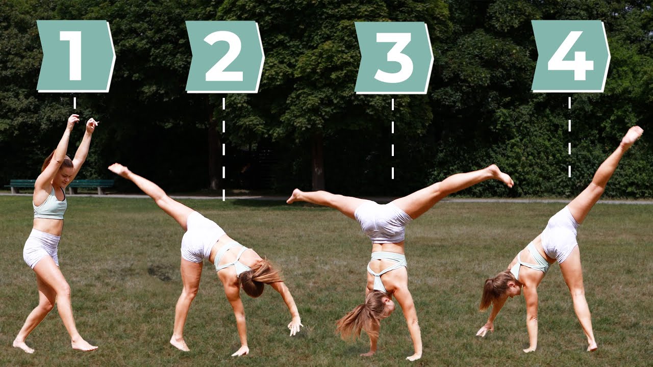 Rad schlagen lernen | SO leicht kannst du ein Rad schlagen! | Anfänger ...